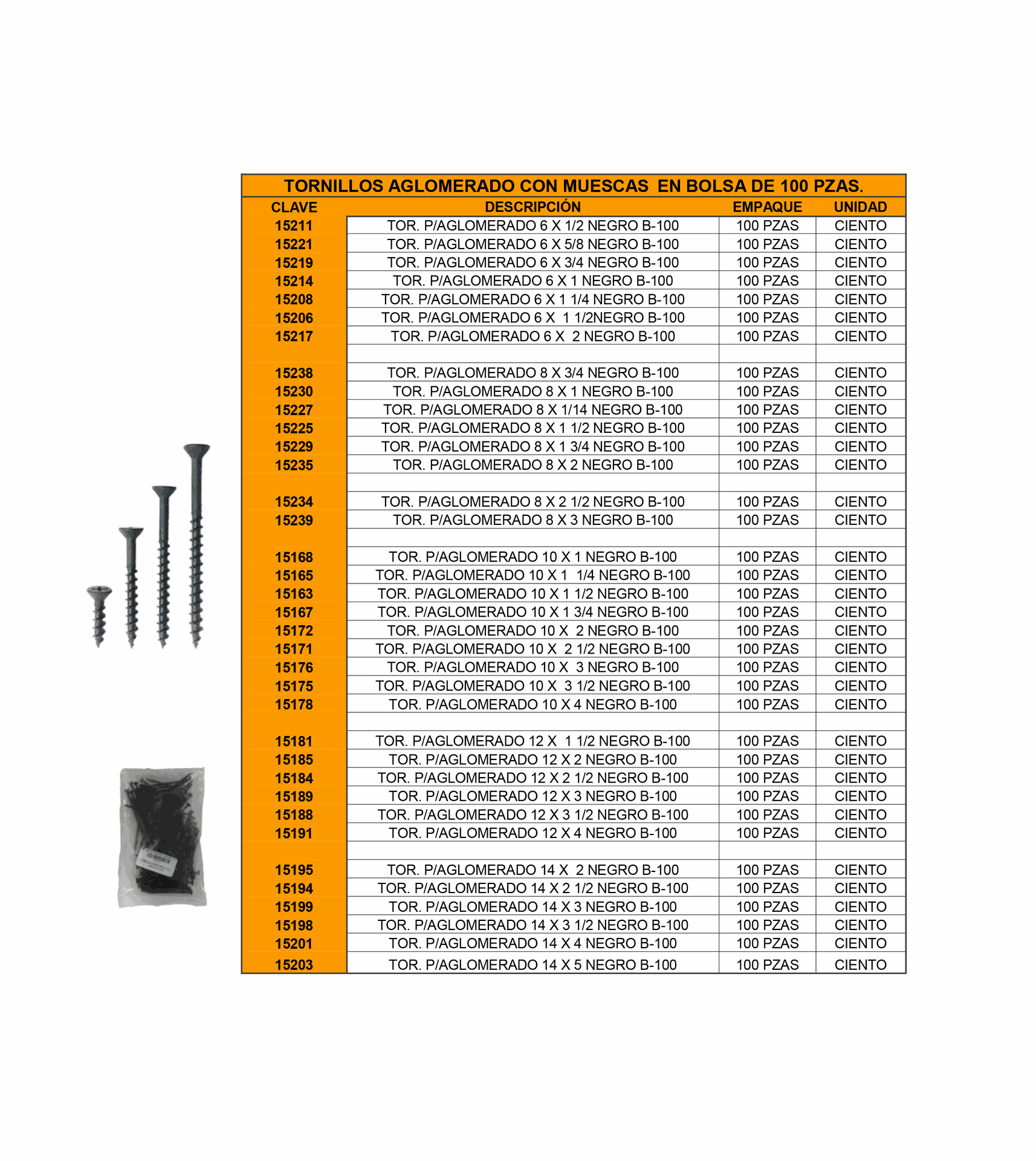 Tornillería | Ferretería